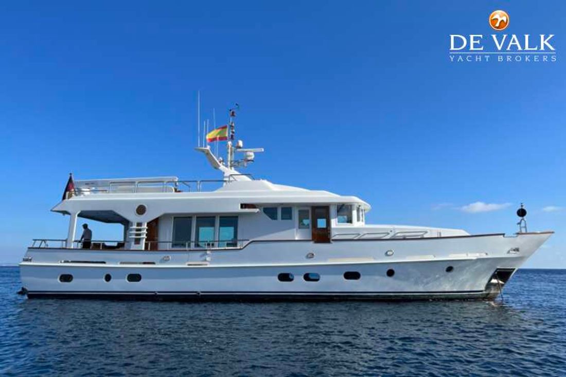 Custom Built Steel Trawler Boat For Sale - Waa2